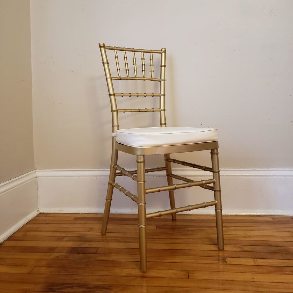 Gold Chiavari Chair - Valley Tent & Party Rentals